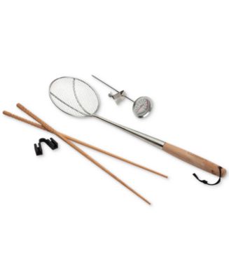 Cuisinart Outdoor 4-Pc Wok Deep Fry Tool Set - Macy's