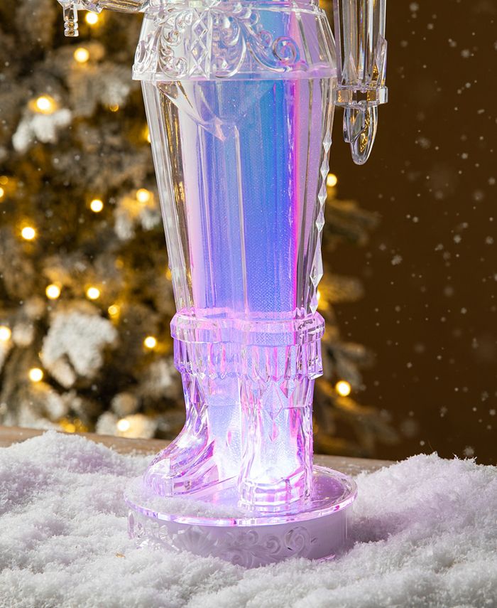 Glitzhome 18 H Acrylic Light Emitting Diode Color Changing Lighted ...