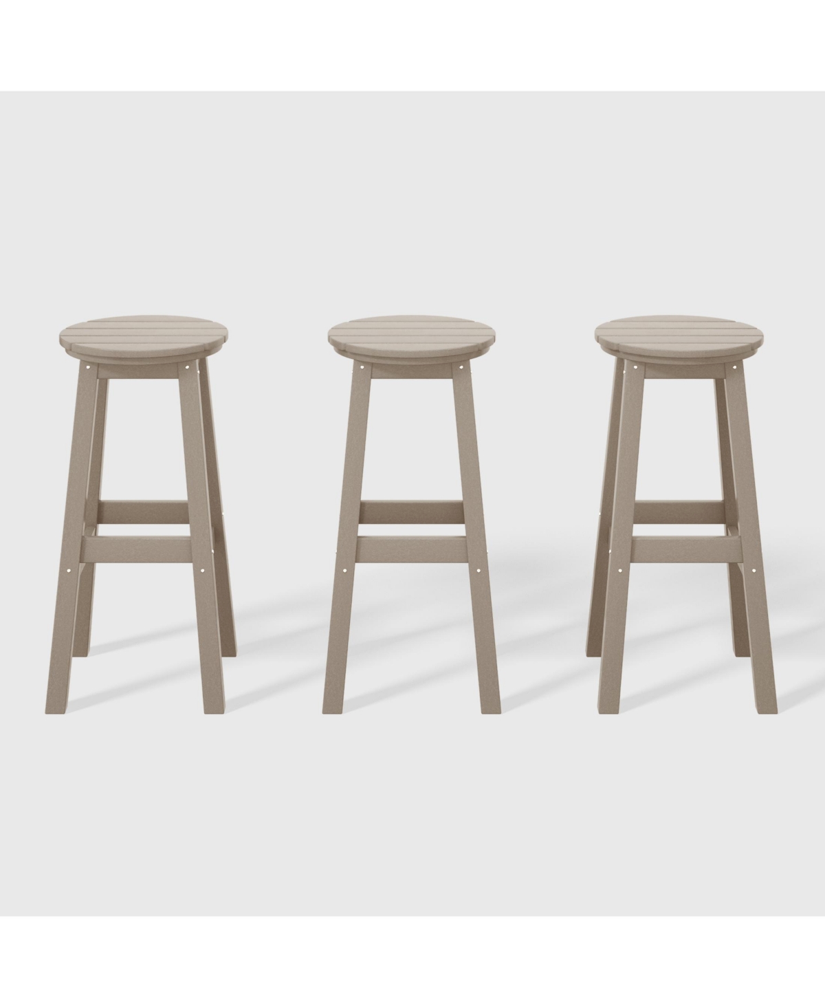 Click here for WestinTrends 29 Hdpe Outdoor Patio Round Bar Stool... prices