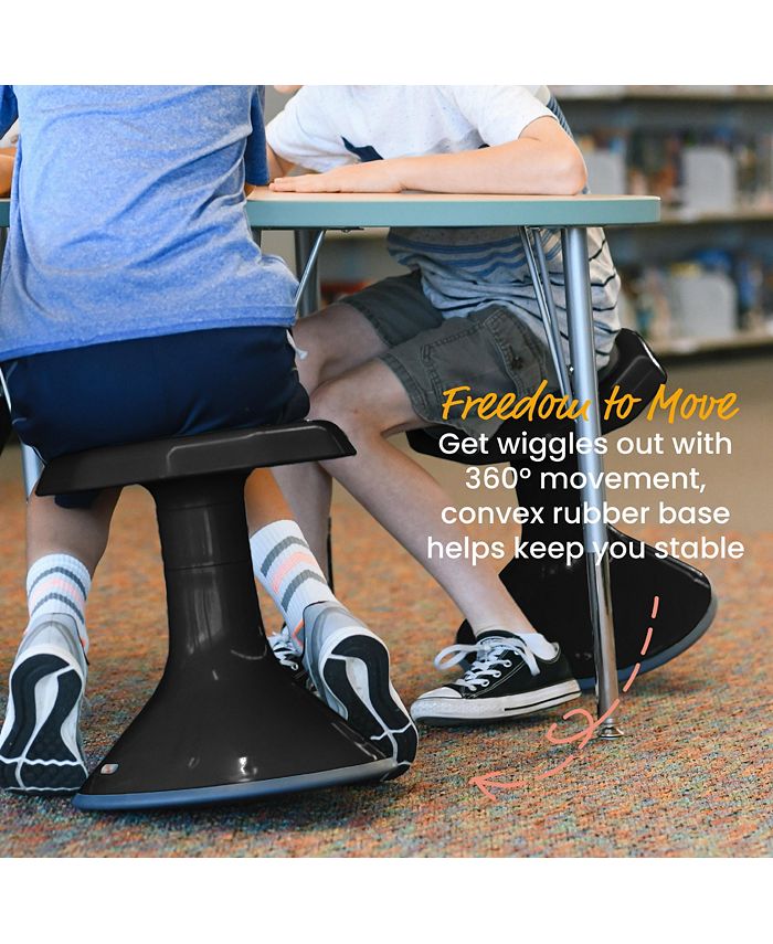 ECR4Kids ACE Active Core Engagement Wobble Stool, 15-Inch Seat Height ...