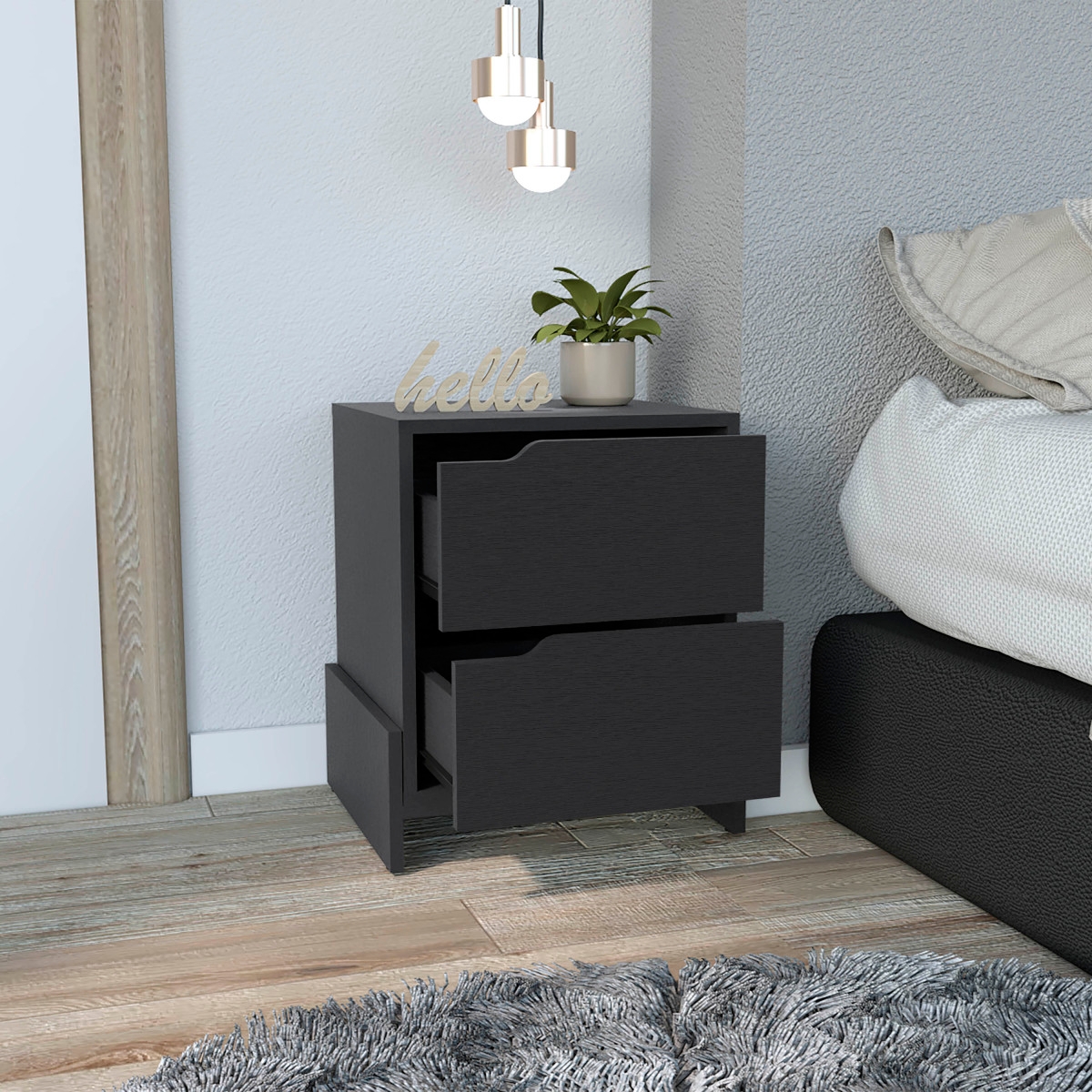 Click here for Simplie Fun Nightstand Brookland  Bedside Table Wi... prices