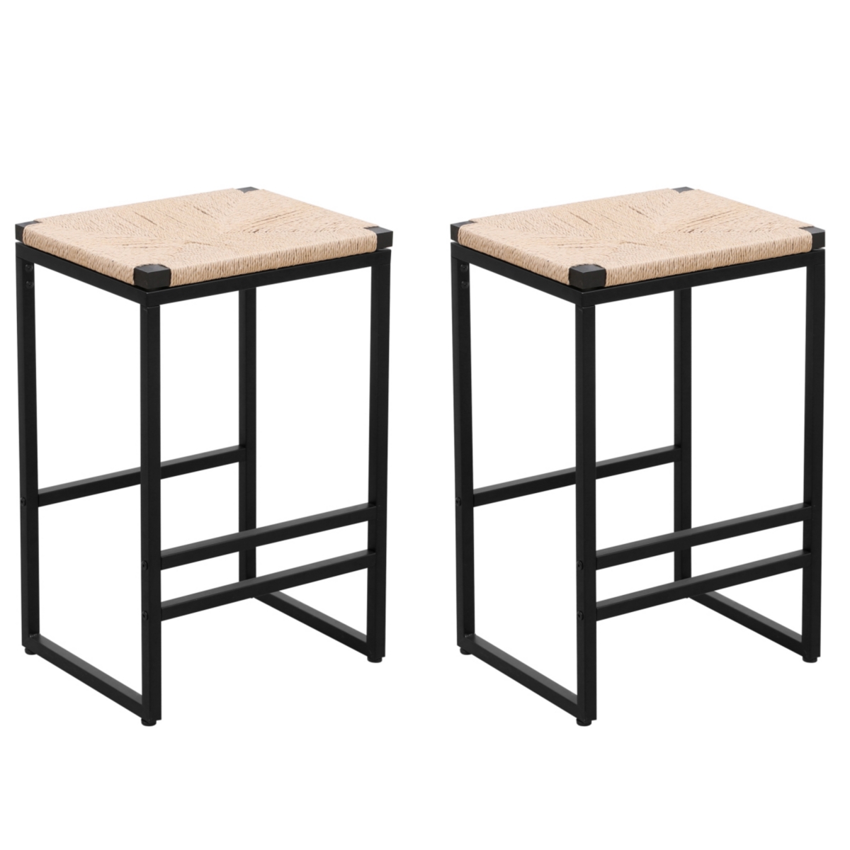 Click here for Streamdale Furniture 2 Backless Bar Stools in Pape... prices