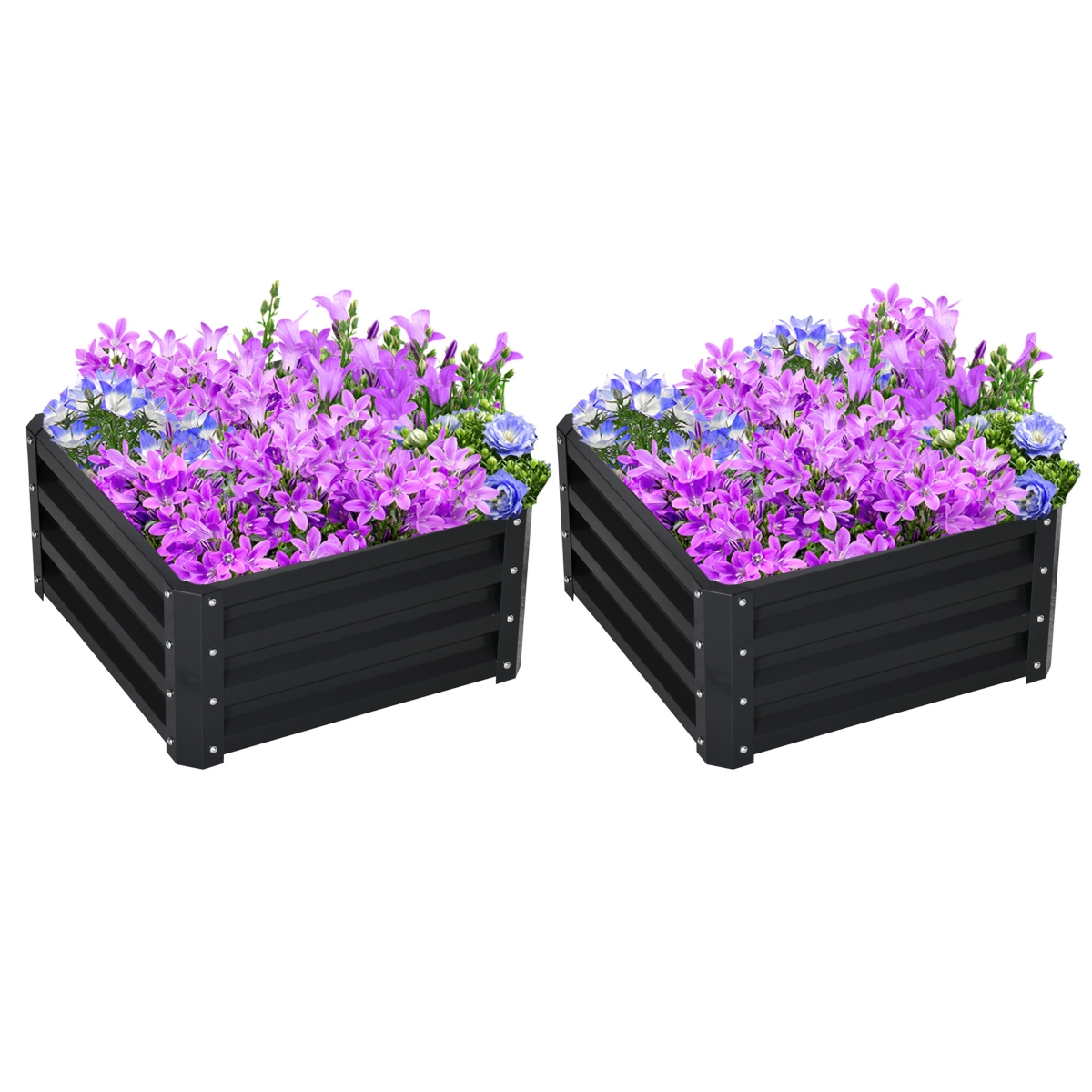 Click here for Stylish & Durable 2-Pack Elevated Garden Planters... prices