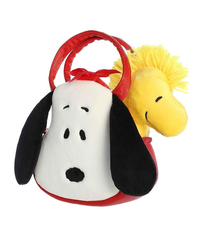Aurora Small Fancy Pal Snoopy Peanuts Timeless Plush Toy White 8" - Macy's