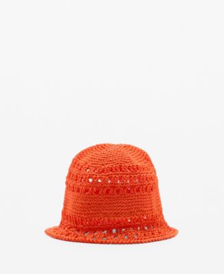 Mango Women's Crochet Bucket Hat - Macy's