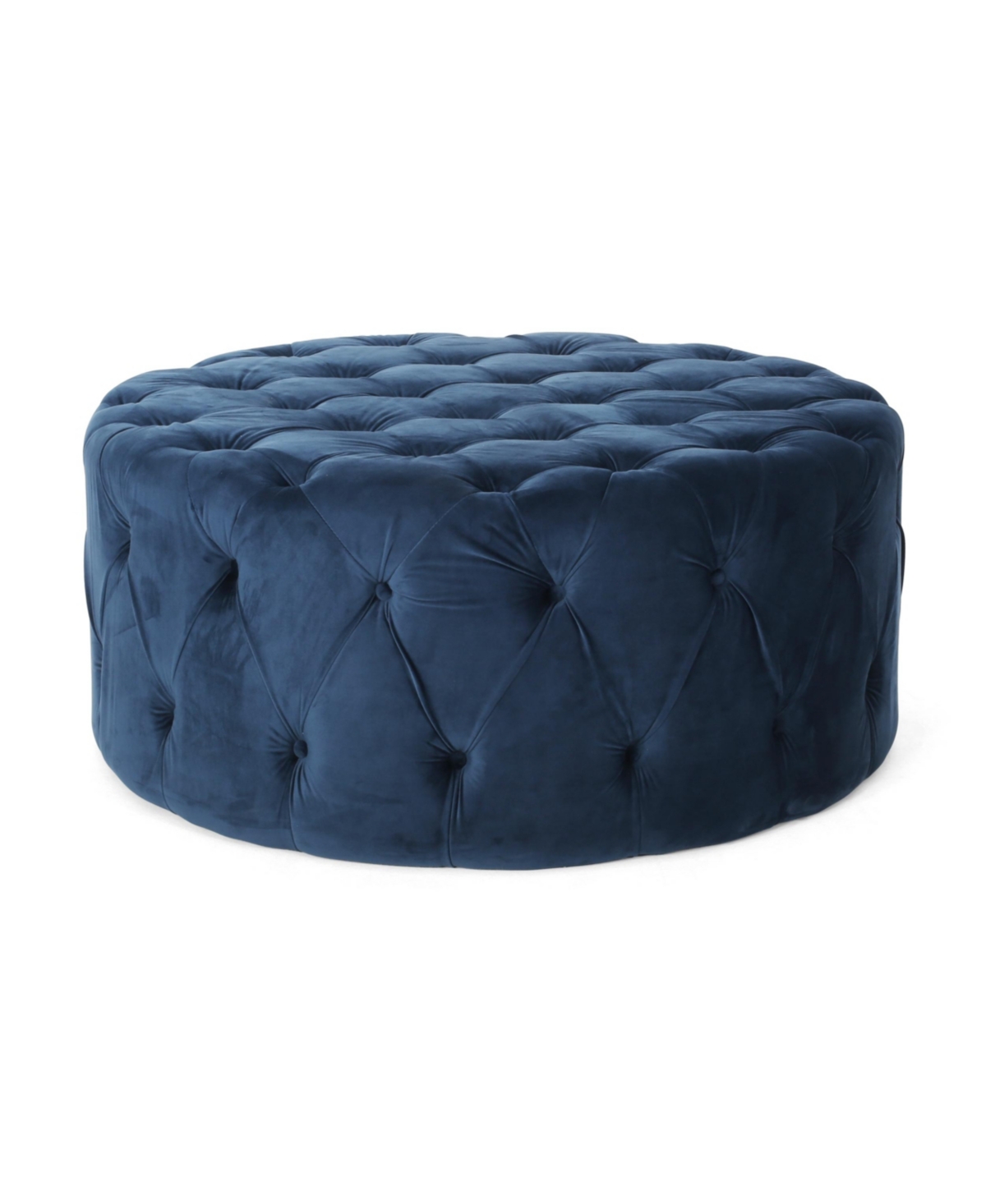 Click here for Streamdale Luxurious Velvet Button-Tufted Ottoman... prices