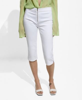 Mango Women's Capri Slim-Fit Jeans - Macy's