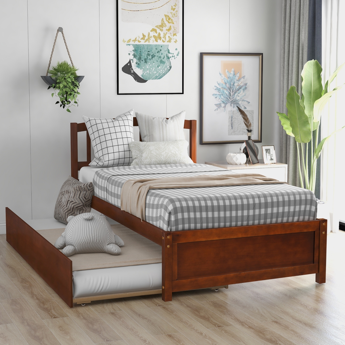 Click here for Streamdale Twin Size Platform Bed Wood Bed Frame W... prices