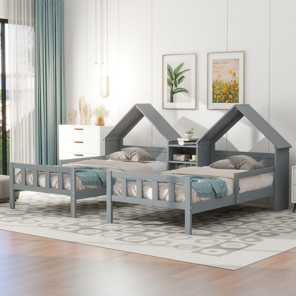 Click here for Streamdale White Twin Platform Bed with Headboard... prices