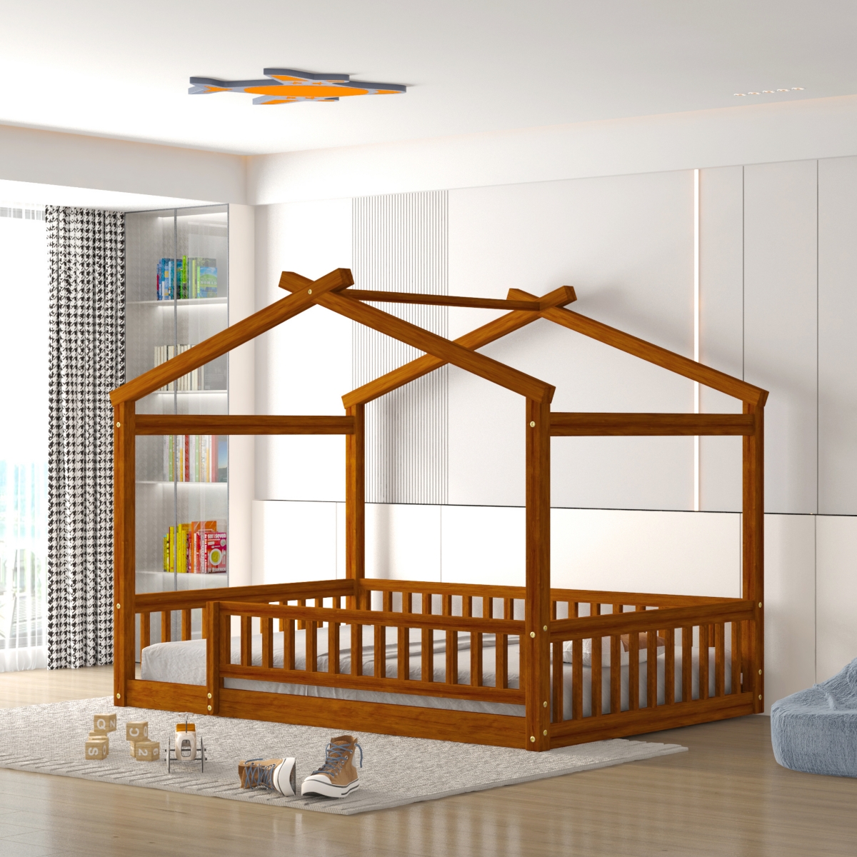 Click here for Streamdale Wood Bed Frame Kids Teens Girls Boys -... prices