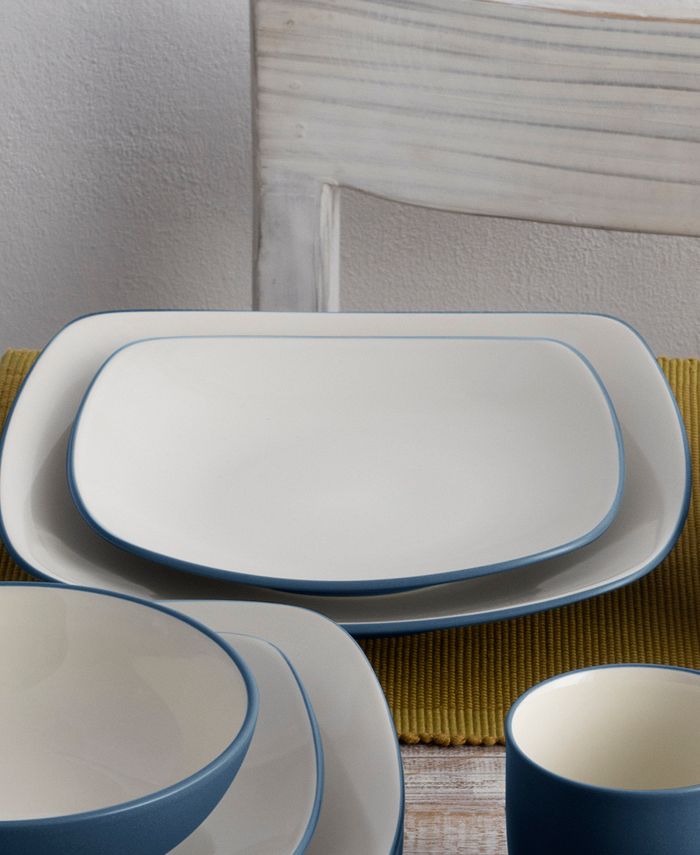 Noritake Colorwave Square Salad Plates, Set of 4 - Macy's