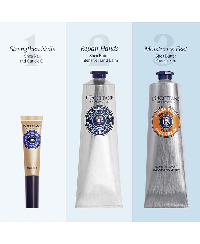 L'Occitane Nourishing & Intensive Hand Balm with 25% Organic Shea Butter and Allantoin 5.30 fl ...