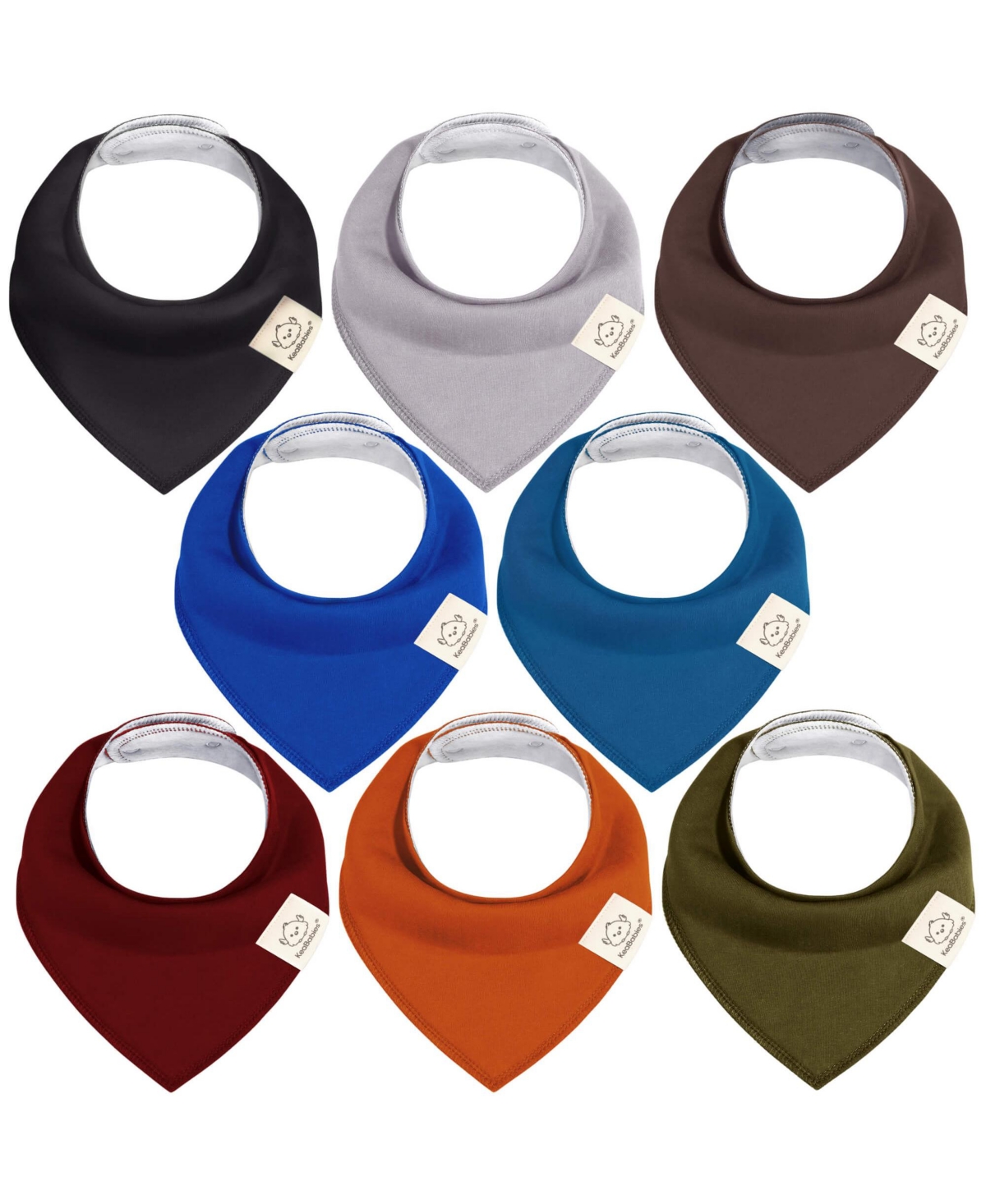 Click here for KeaBabies 8pk Baby Bandana Bibs  Baby Drool Bibs f... prices