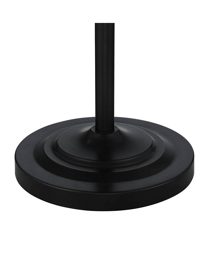 360 Lighting Carter Traditional 3 Piece Table Floor Lamp Set Black ...