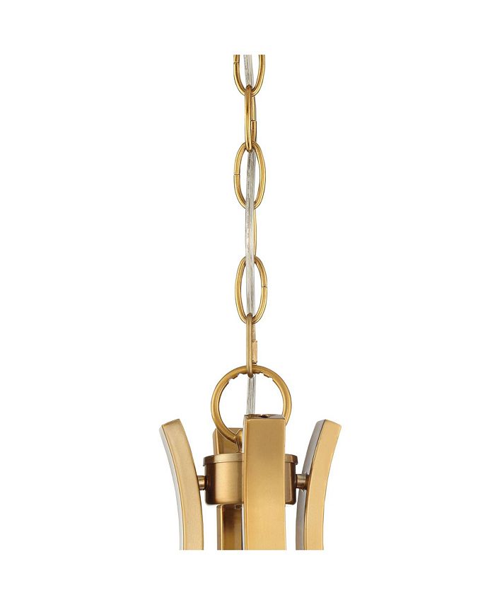 Possini Euro Design Prava Warm Brass Pendant Chandelier Lighting 21 1/2 ...
