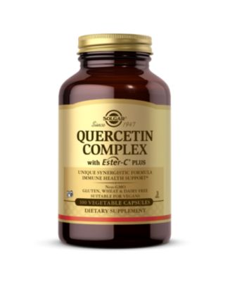 Solgar Quercetin Complex with Ester-C Plus Vegetable Capsules, 100 Veg ...