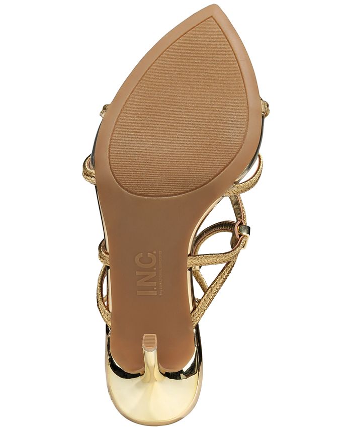I.N.C. International Concepts Women's Laqueta Lace-Up Dress Sandals ...