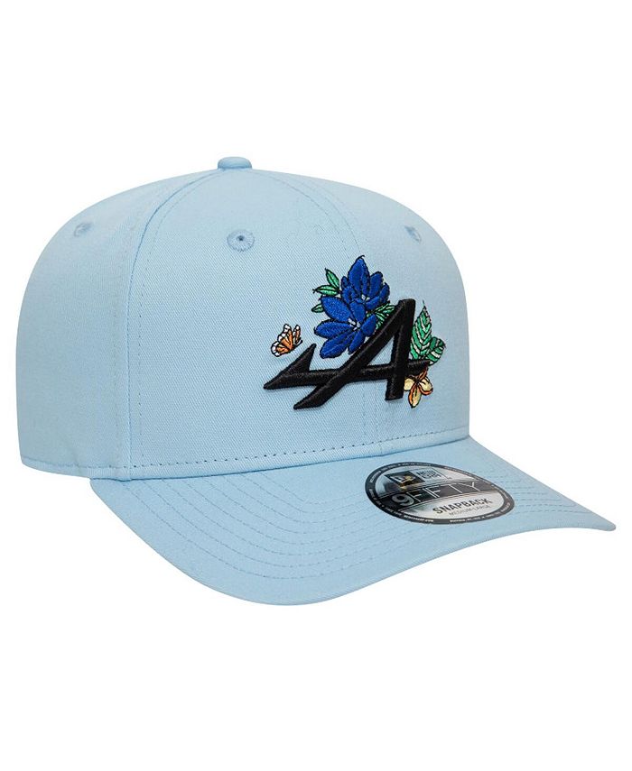 New Era Men's Light Blue Alpine Floral 9FIFTY Snapback Hat - Macy's