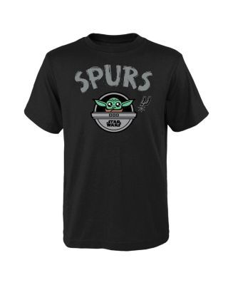 Outerstuff Big Boys and Girls Black San Antonio Spurs Star Wars The ...
