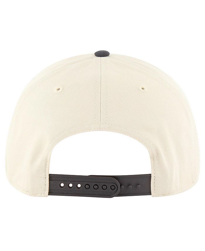 '47 Brand Men's Cream/Charcoal New York Rangers Hitch Adjustable Hat ...