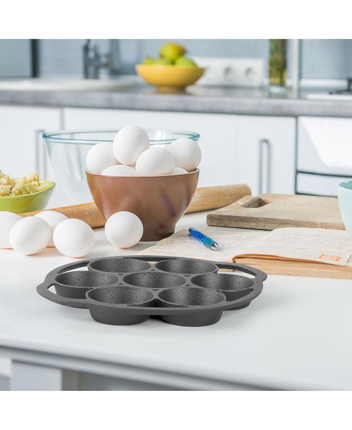 Commercial Chef Cast Iron Biscuit Pan - Macy's