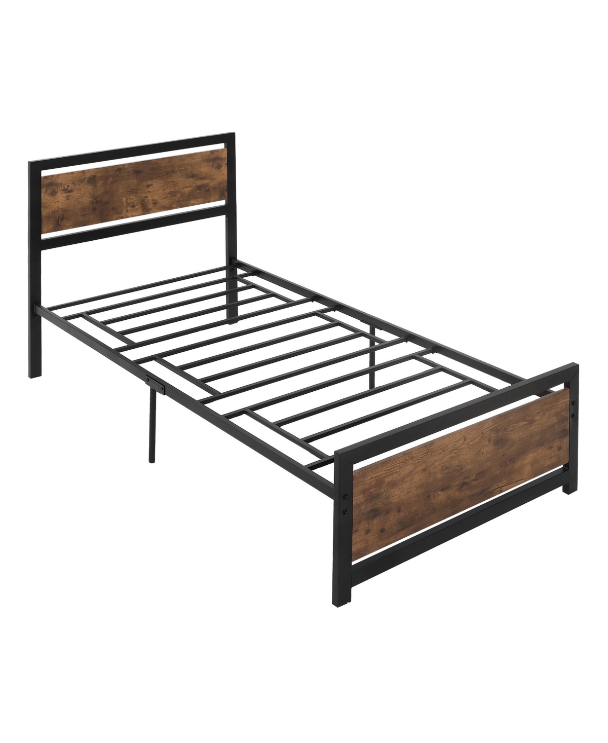 Click here for Homcom Single Platform Bed Frame with Headboard &... prices
