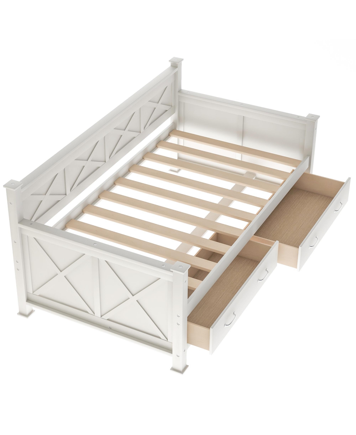 Click here for Simplie Fun Twin Size Wooden Modern And Rustic Cas... prices