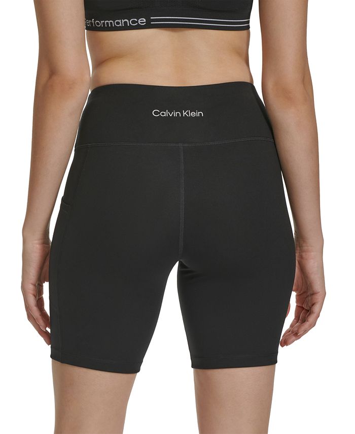 Calvin Klein Women's Mid-Rise Bike Shorts - Macy's