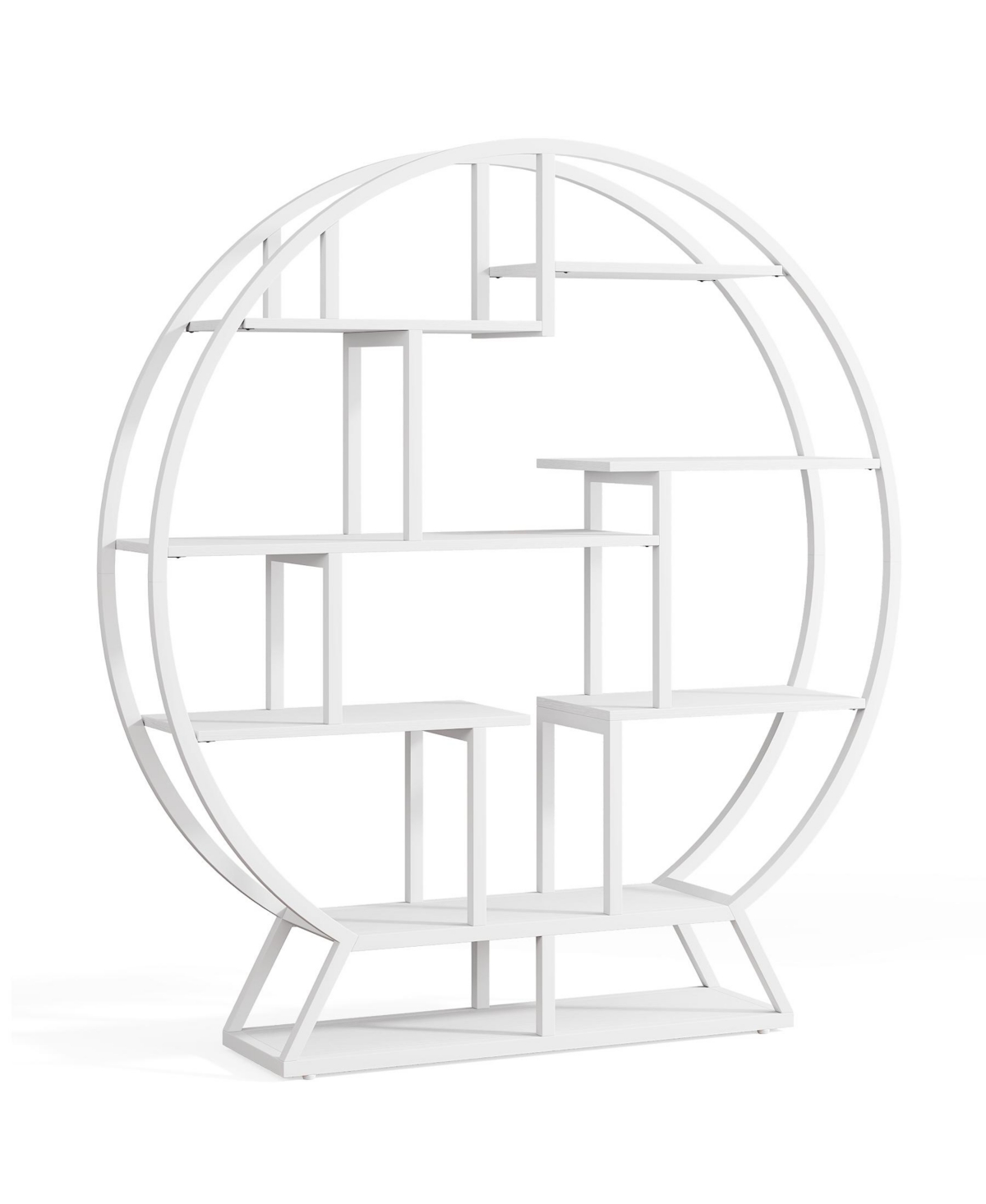 Click here for Tribesigns Bookshelf  Round Bookshelves Etagere Bo... prices