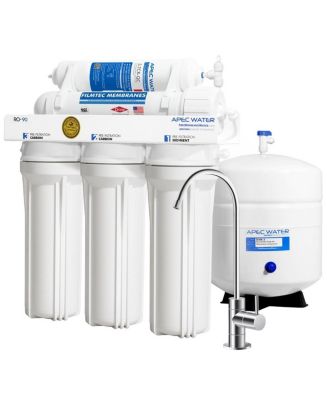 APEC Water Systems Ultimate 5-Stage Reverse Osmosis Water System, 90 ...