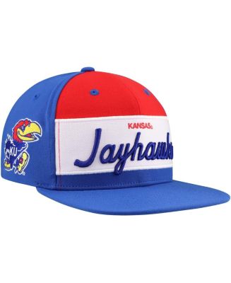 Mitchell & Ness Men's White/Royal Kansas Jayhawks Retro Sport Color ...