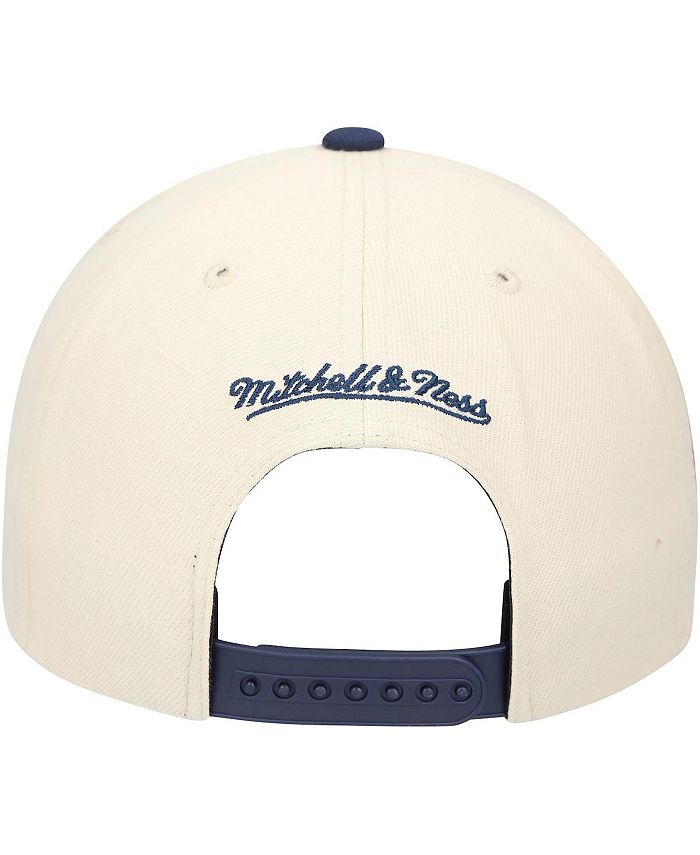 Mitchell & Ness Men's Cream Houston Astros Pro Crown Adjustable Hat ...