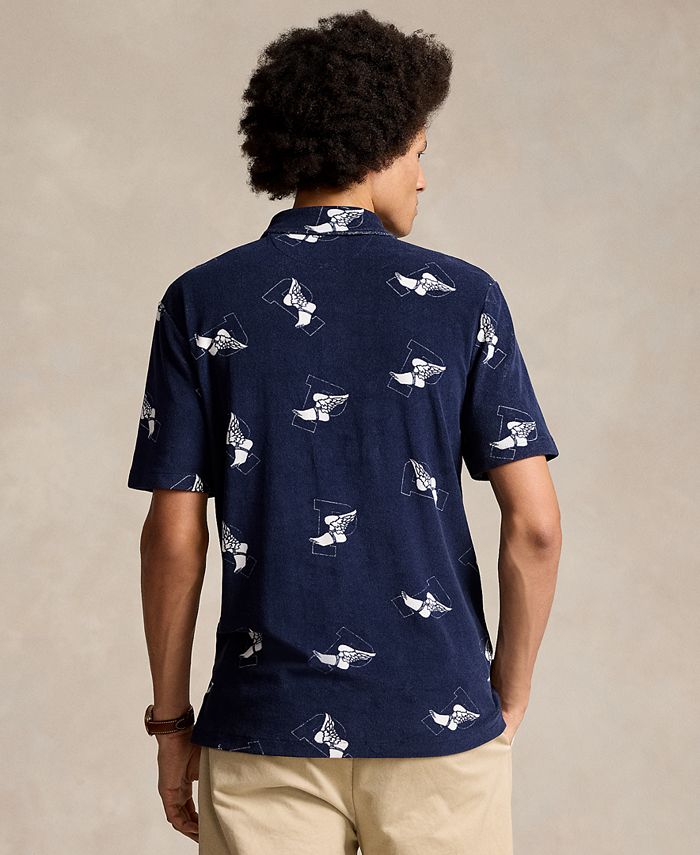 Polo Ralph Lauren Men's Classic-Fit P-Wing Terry Polo Shirt - Macy's