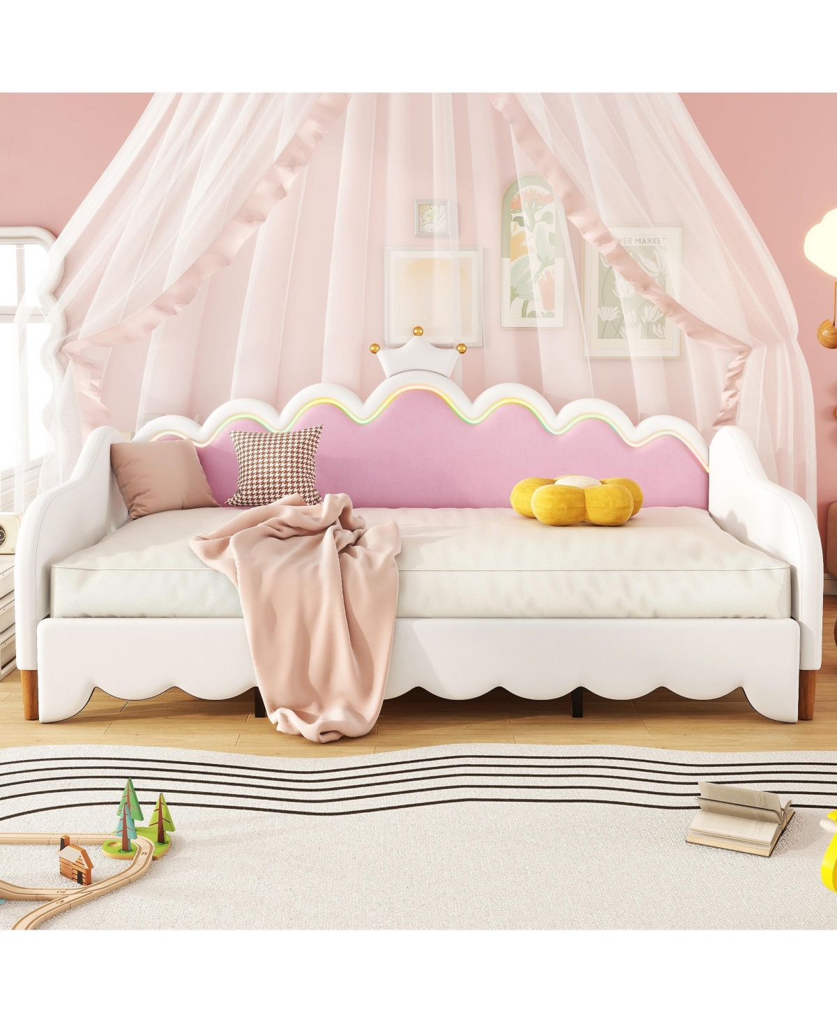 Click here for Streamdale Furniture Extendable Princess Daybed wi... prices
