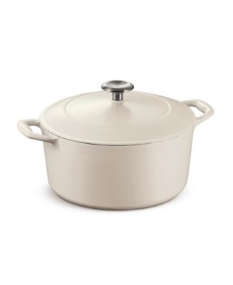 Tramontina Bestow 5.5-Quart Enameled Cast Iron Round Dutch Oven Pot ...