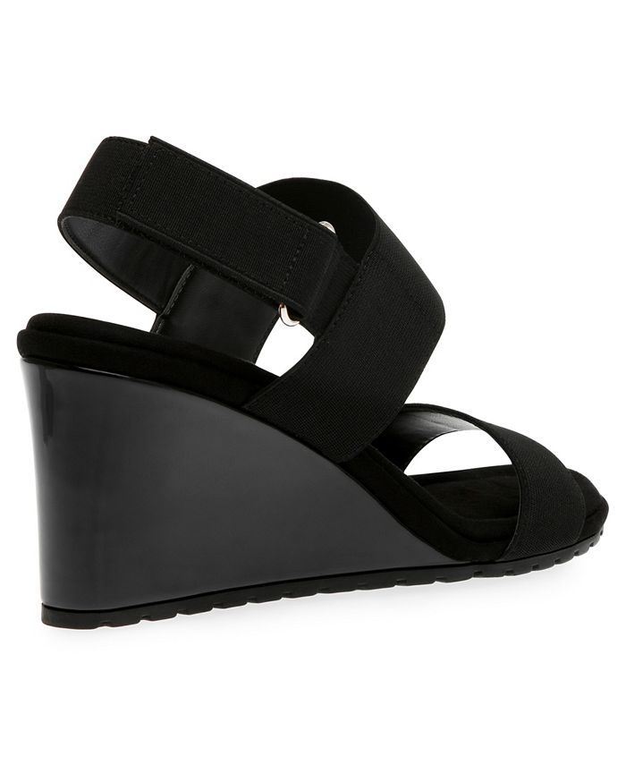 Anne Klein Women's Sly Dress Wedge Sandals - Macy's