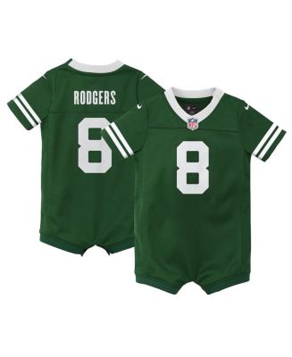 Nike Baby Aaron Rodgers Legacy New York Jets Game Romper Jersey - Macy's