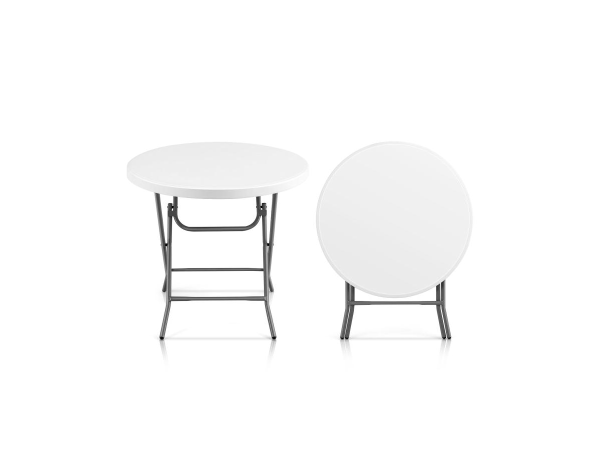 Click here for Slickblue 32 Inch Round Foldable Lightweight Table... prices