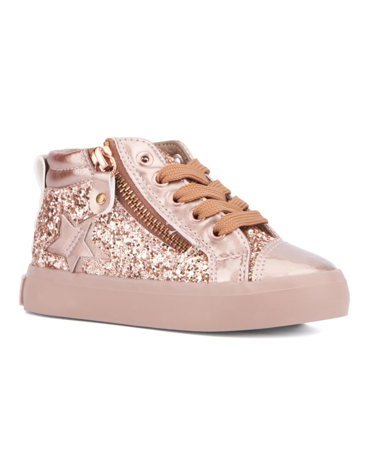 Click here for Olivia Miller Big Girls Star High Top Sneakers - G... prices