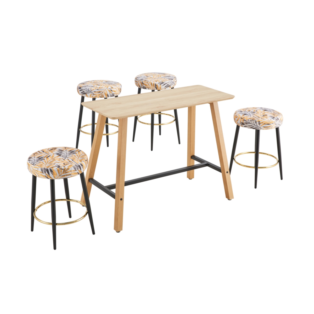 Click here for Simplie Fun Elegant Minimalist Bar Stool Comfort a... prices