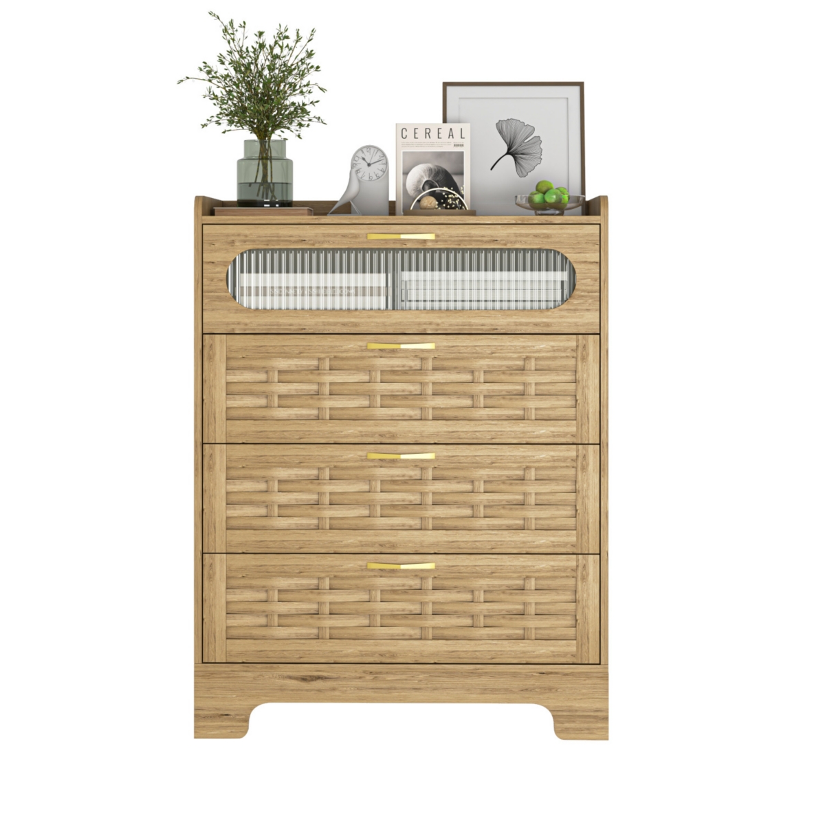 Click here for Simplie Fun Multipurpose 4-Drawer Dresser with Sty... prices