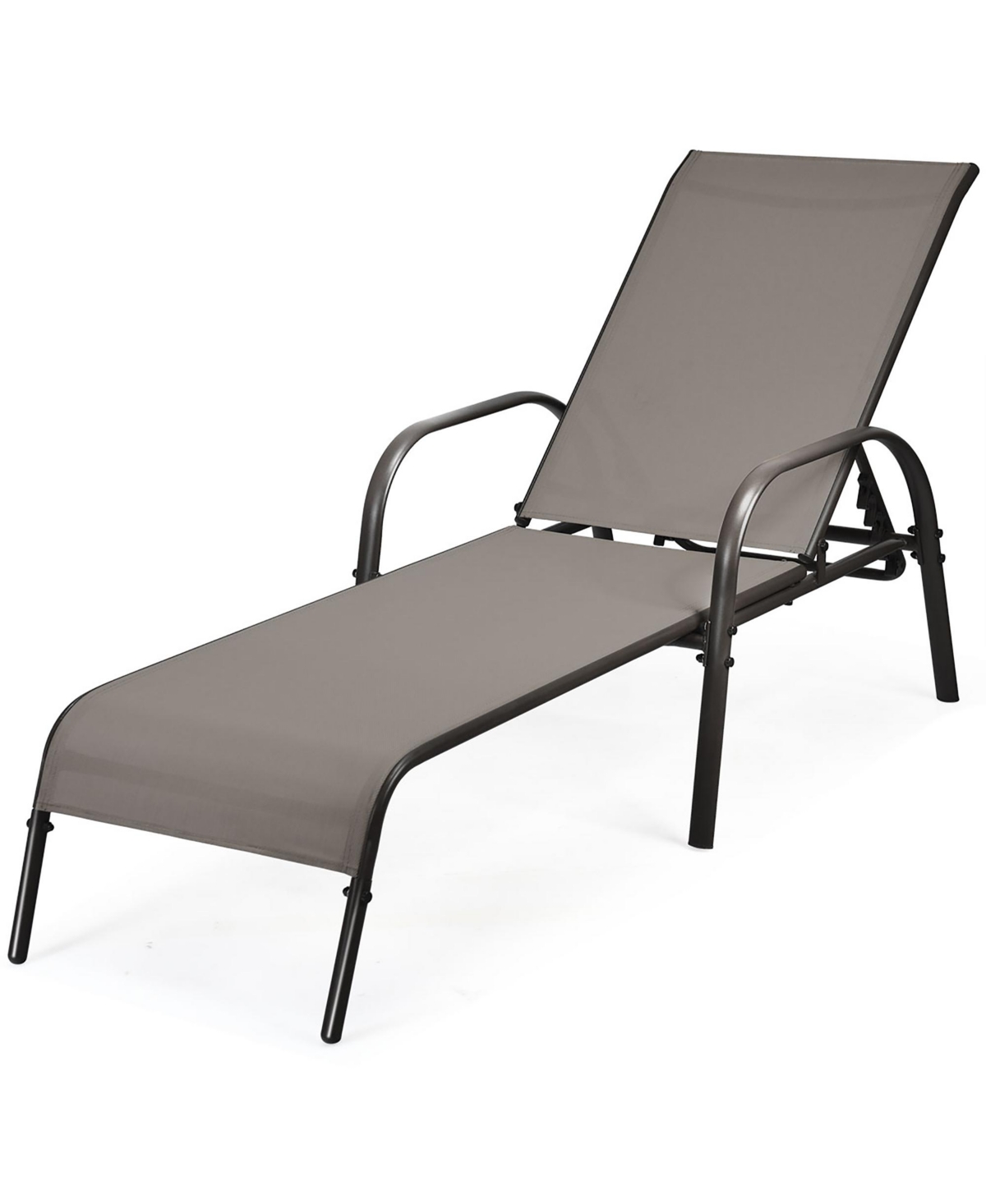 Click here for 2 Pcs Patio Lounge Chair Chaise Adjustable Reclini... prices