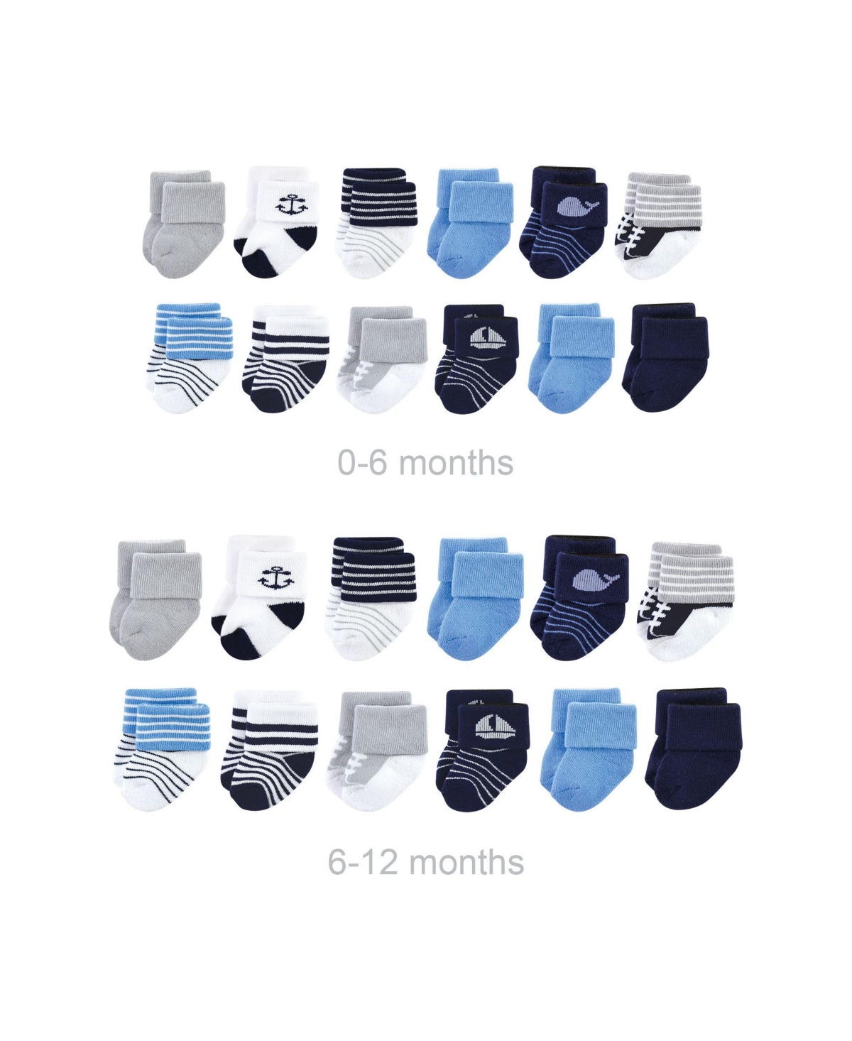 Click here for Luvable Friends Baby Boys Grow with Me Cotton Terr... prices