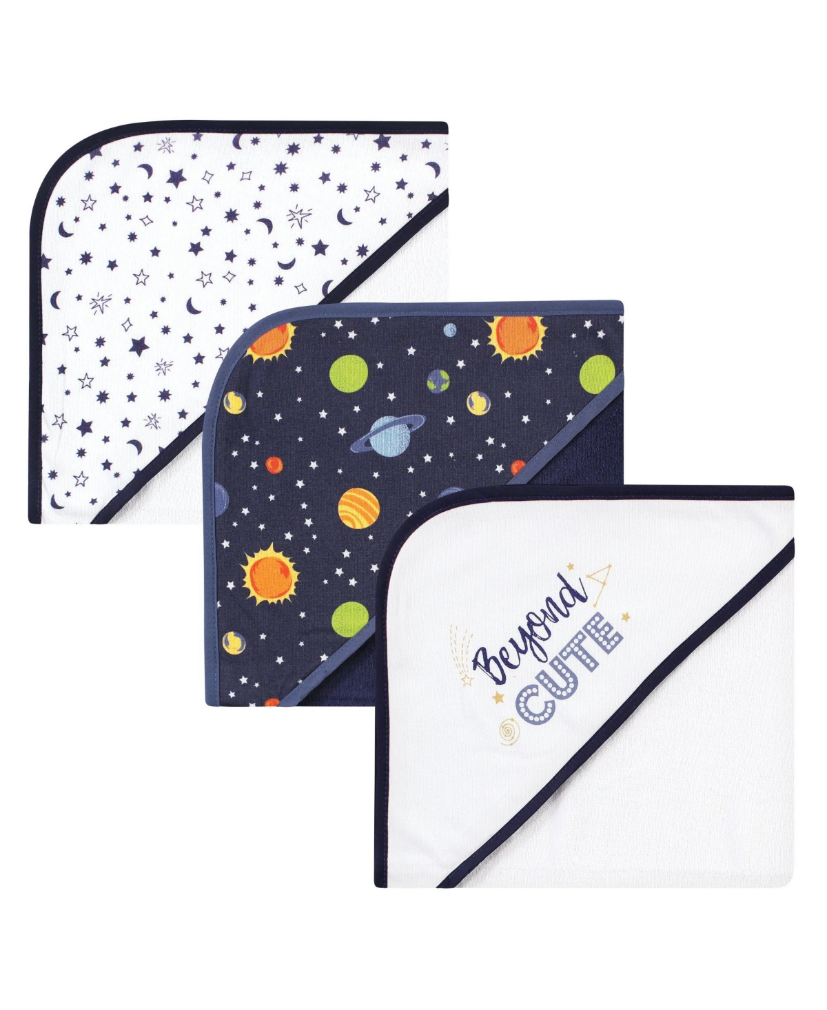 Click here for Hudson Baby Boys Plush Cotton Blend Hooded Bath To... prices