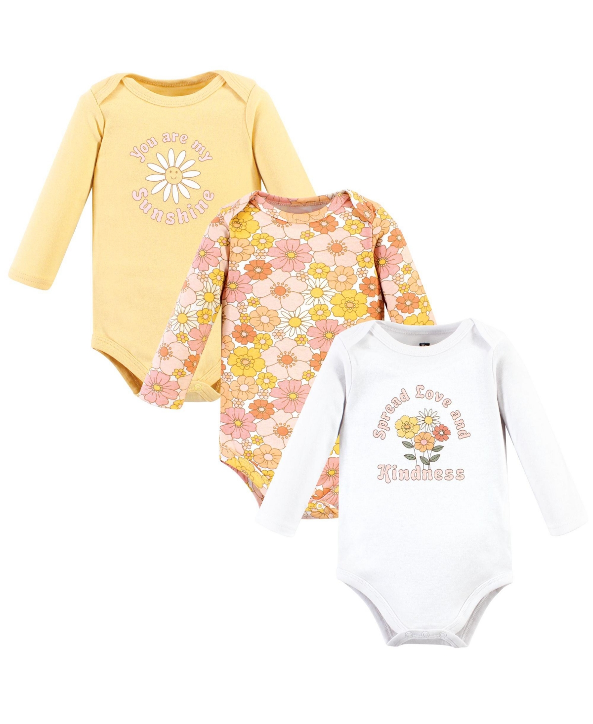 Click here for Hudson Baby Baby Girls Hudson Cotton Long-Sleeve B... prices