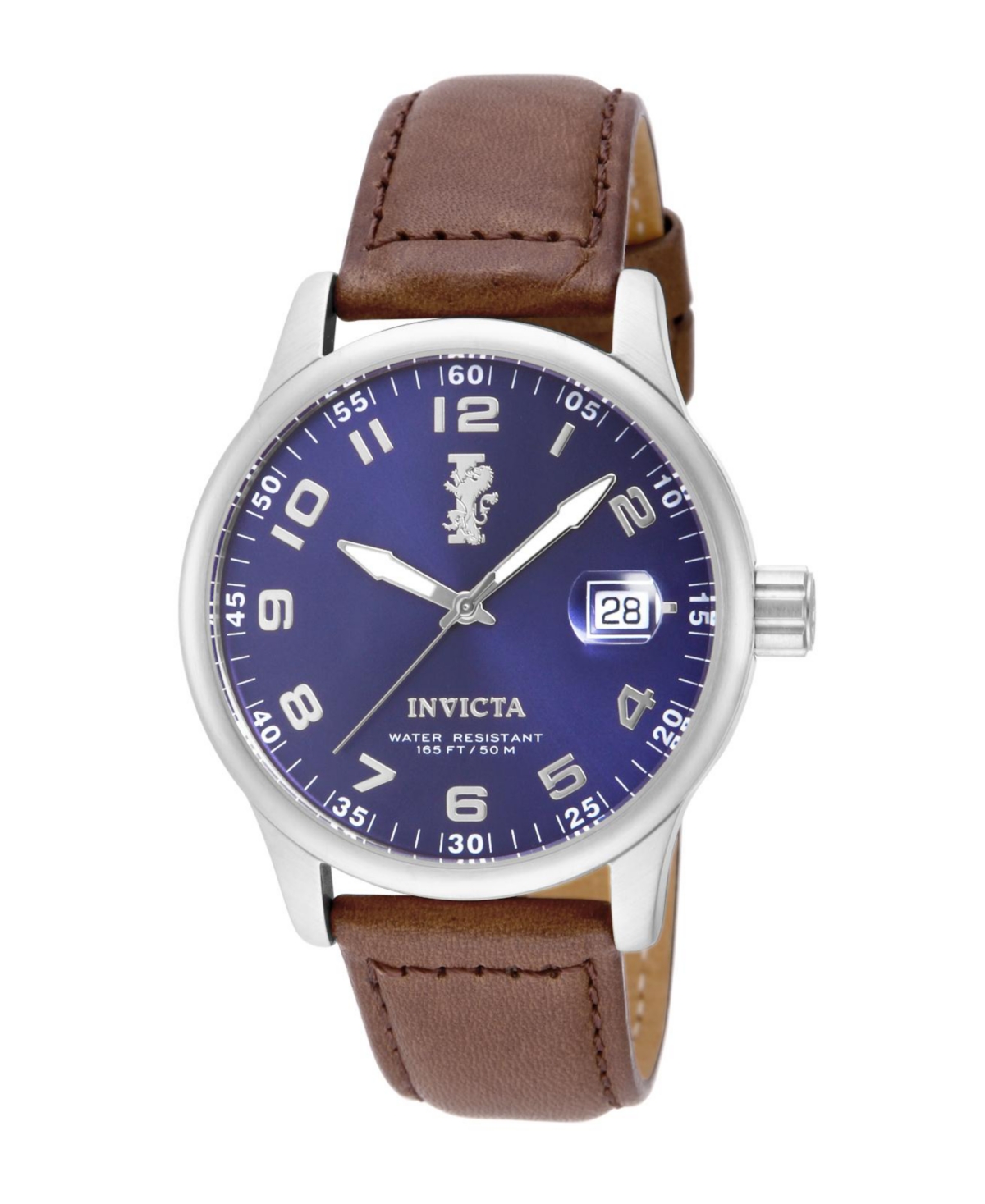 Click here for Invicta Mens I-Force Quartz 3 Hand Blue Dial Leath... prices