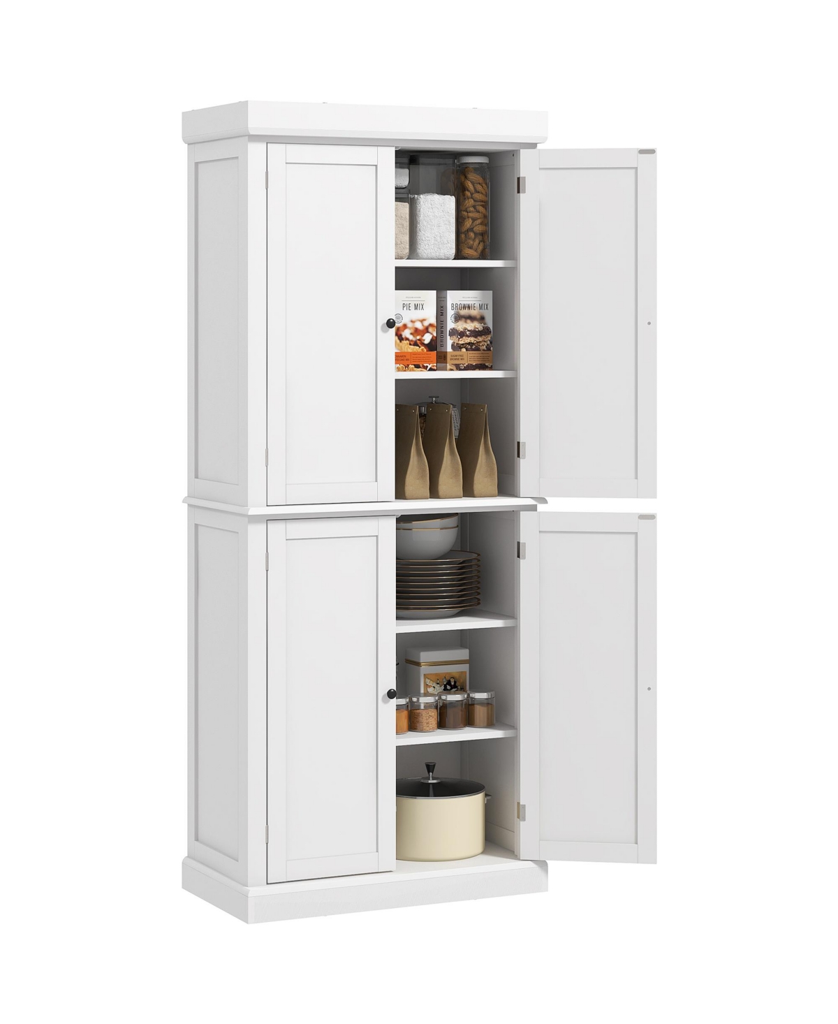 Click here for Homcom 72" Kitchen Pantry Storage Cabinet wit... prices