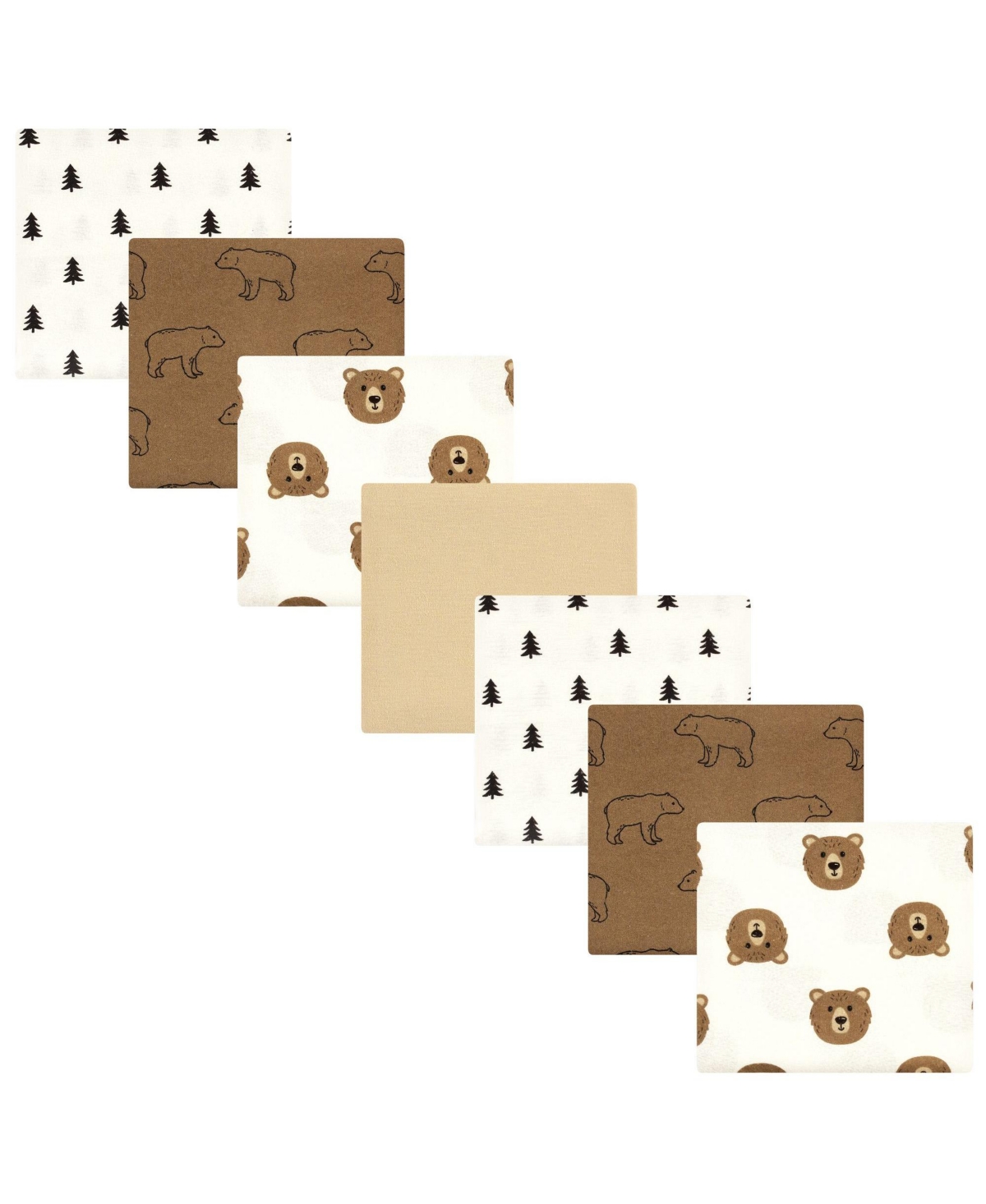 Click here for Hudson Baby Cotton Flannel Receiving Blankets  7-P... prices