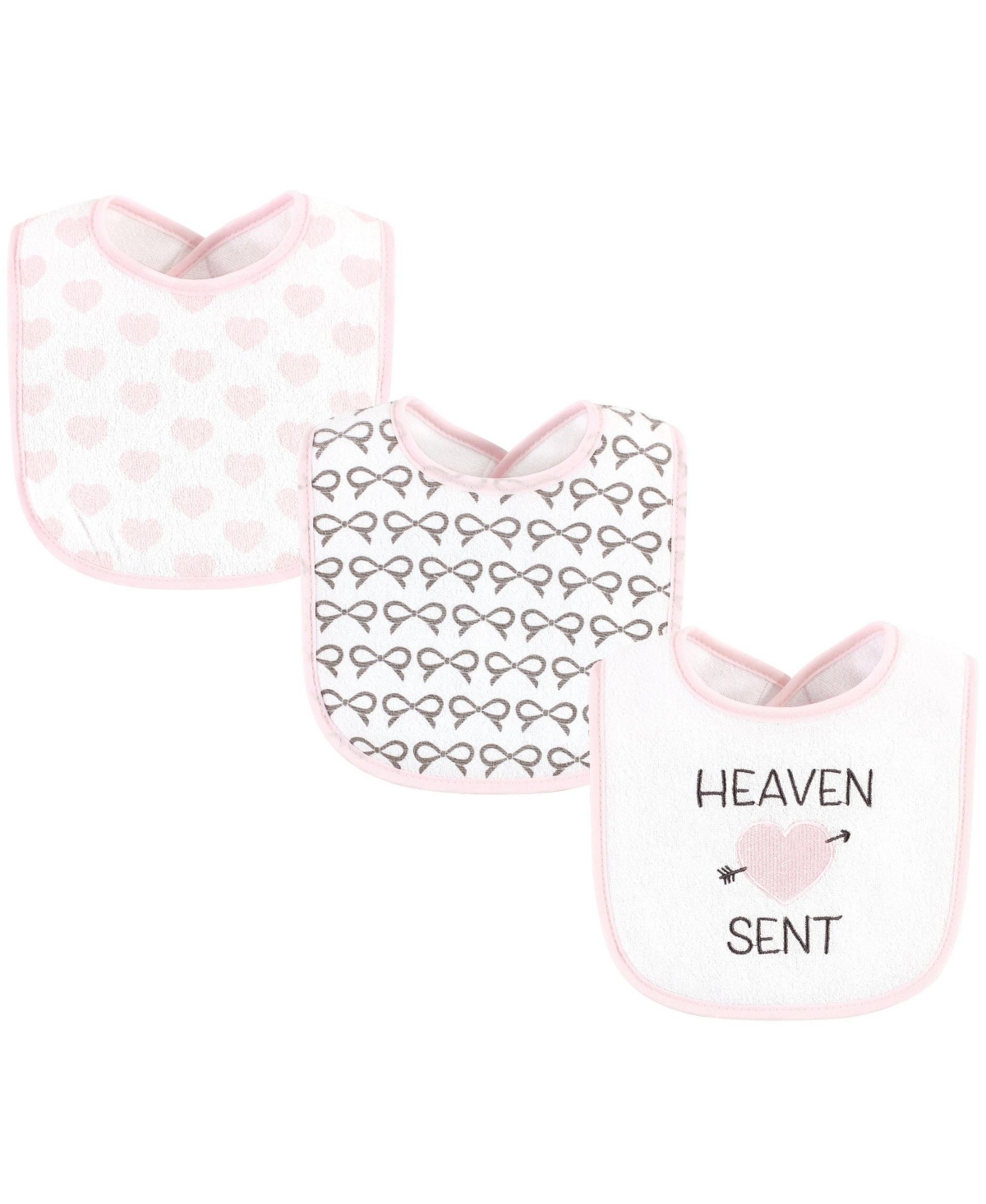Click here for Hudson Baby Infant Girl Fiber Filled Drooler Bibs... prices