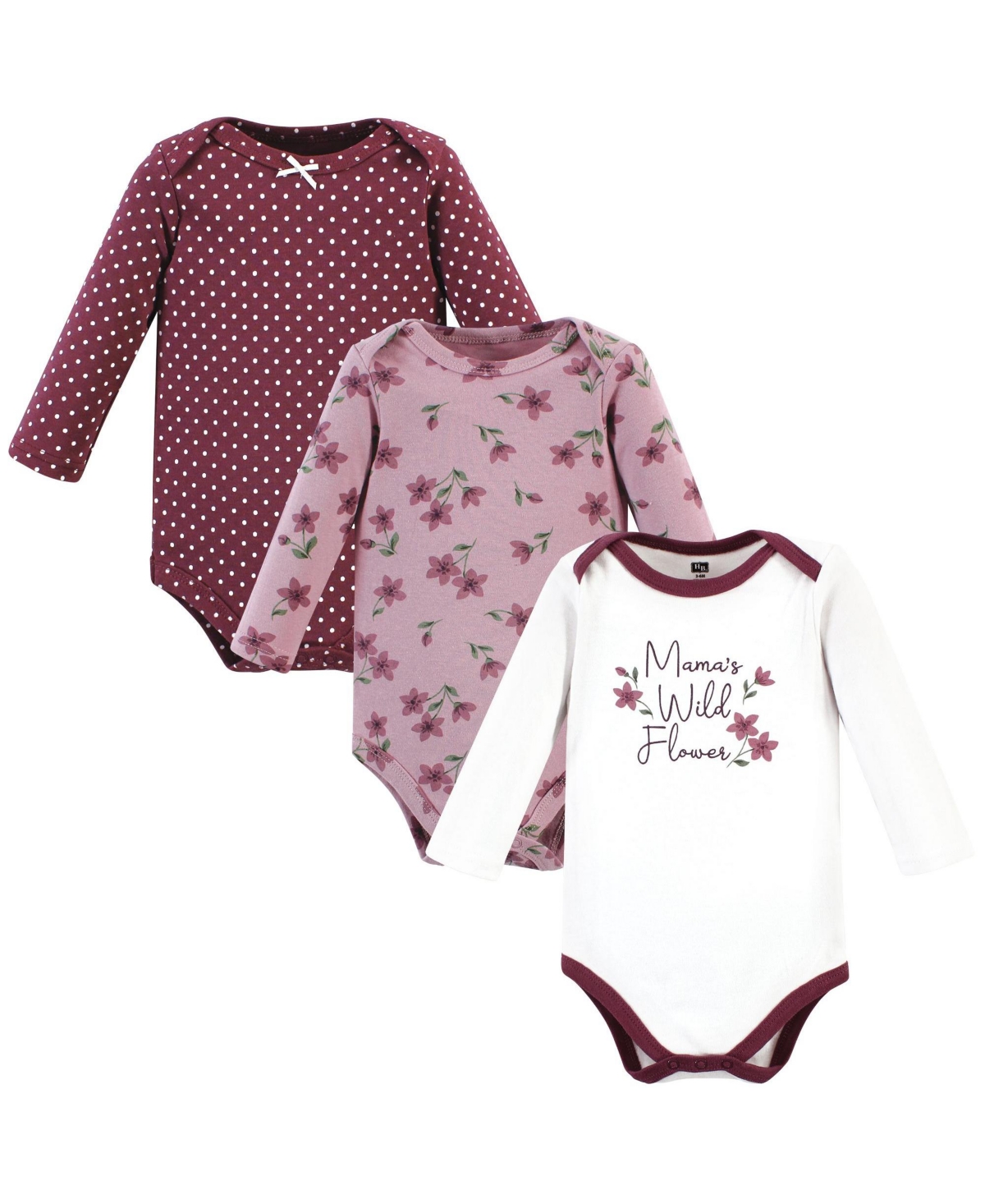 Click here for Hudson Baby Baby Girls Hudson Cotton Long-Sleeve B... prices